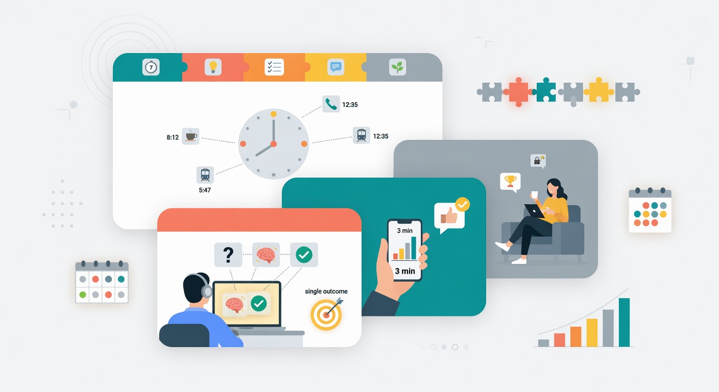 Microlearning and Bite-Sized Lessons for Busy Schedules | MyLesson.AI ...